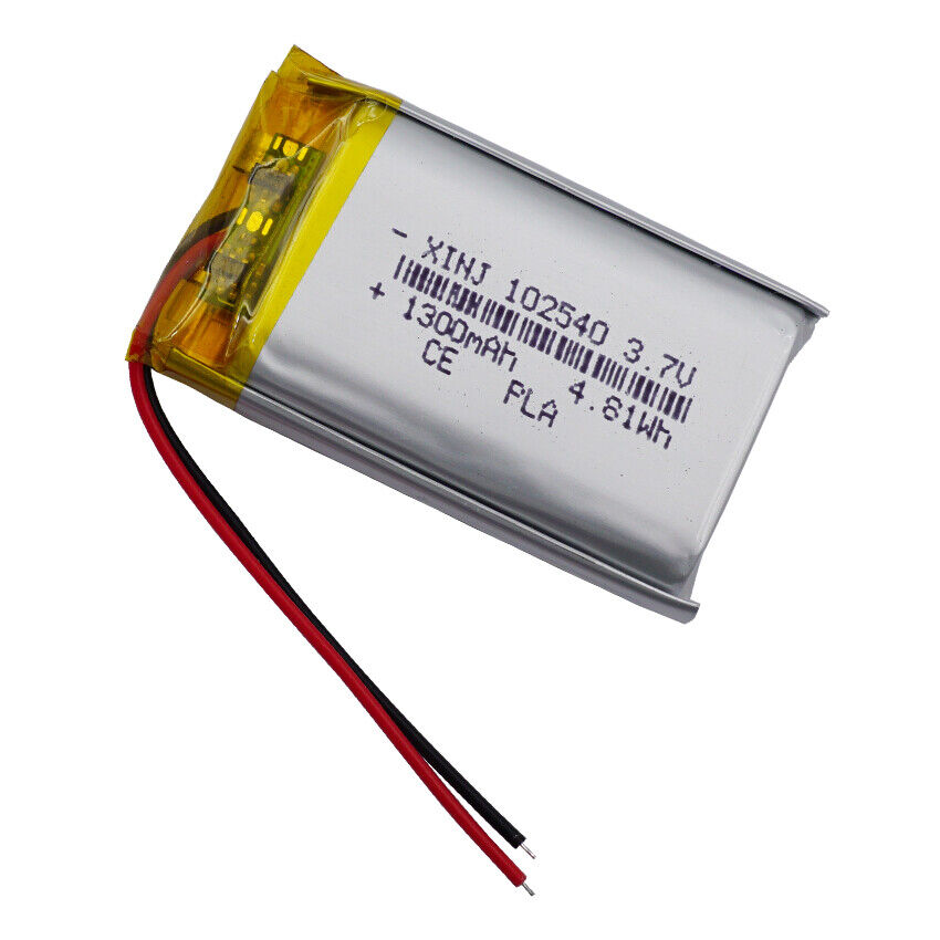 Buy Rechargeable Lithium Polymer Battery Lipo 3.7V 1300 mah At Cheap ...